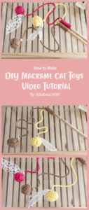 Crafting DIY Macrame Cat Toys: An Easy Guide for Feline Fun ...
