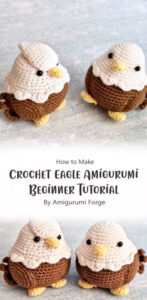 Create Your Own Amigurumi Eagle: Free Pattern and Tutorial Ideas ...