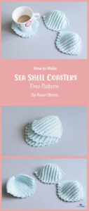Bring the Beach Home: Free Sea Themed Coaster Crochet Pattern Ideas ...
