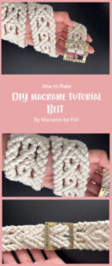 DIY Macrame Belt - Free Tutorial Ideas - Carolinamontoni.com