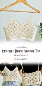 Beautiful Flower Top Free Crochet Pattern & Tutorial Ideas ...