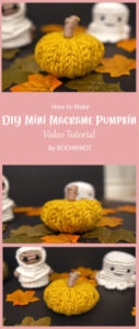 DIY Macrame Pumpkin: Free Tutorial Ideas for Perfect Fall Decor ...