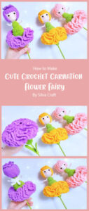 Beautiful Flower Fairy Free Crochet Tutorial Ideas - Carolinamontoni.com