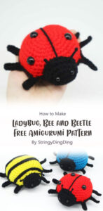 Buzz-Worthy Lady Bug Amigurumi Creations: Free Pattern Ideas (Part 2 ...
