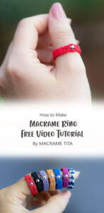 DIY Macrame Rings Made Easy: Free Tutorial Ideas! - Carolinamontoni.com
