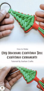 6 DIY Macrame Christmas Tree Ornament Free Tutorial Ideas ...