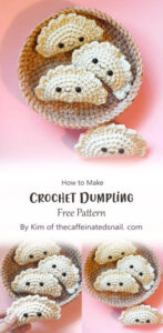 Easy Amigurumi Dumpling Free Pattern & Tutorial Ideas (Part 2 ...