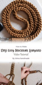 Elevate Your Accessories: DIY Macrame Lanyard Free Tutorial Ideas ...