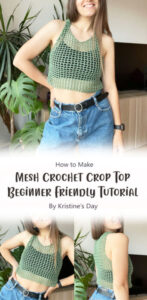 Light & Airy: Mesh Top Free Crochet Pattern & Tutorial Ideas ...