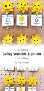 Happy Little Sun Keychain Free Crochet Pattern & Tutorial Ideas ...
