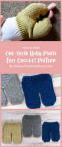 Crochet Baby Pants - Free Pattern & Tutorial Ideas (Part 2 ...