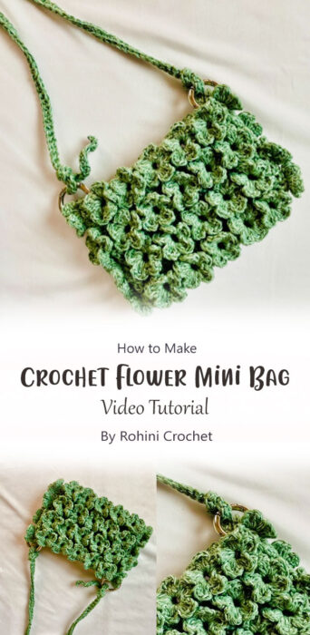 Make a Stunning 3D Flower Bag with These Free Crochet Tutorial Ideas ...