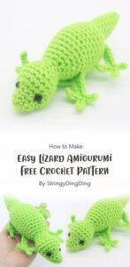 Fun & Easy Amigurumi Lizard Free Crochet Tutorial Ideas ...