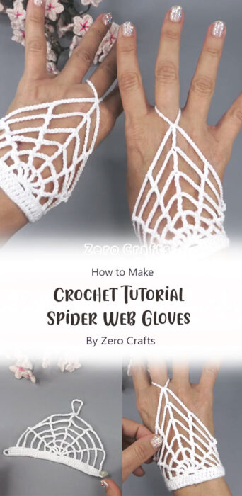 Create Spider Web Gloves Using These Free Crochet Tutorial Ideas ...