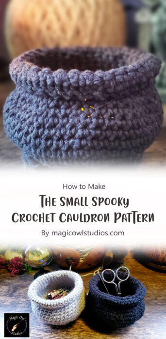 Hook Up a Fun Halloween Cauldron with These Free Crochet Pattern Ideas ...
